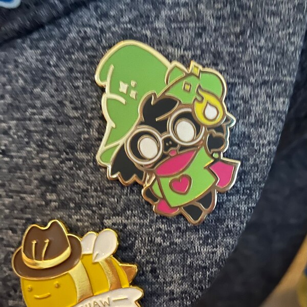 NEW! Spamton, Tenna | Deltarune Enamel Pins | Kris, Ralsei, Susie ...