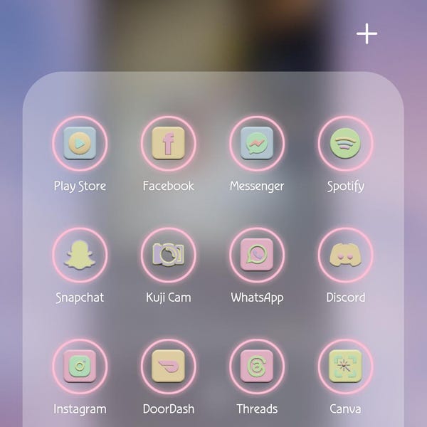 AMETAL Theme App Icon Set, Custom Icons for iPhone and Android Home ...