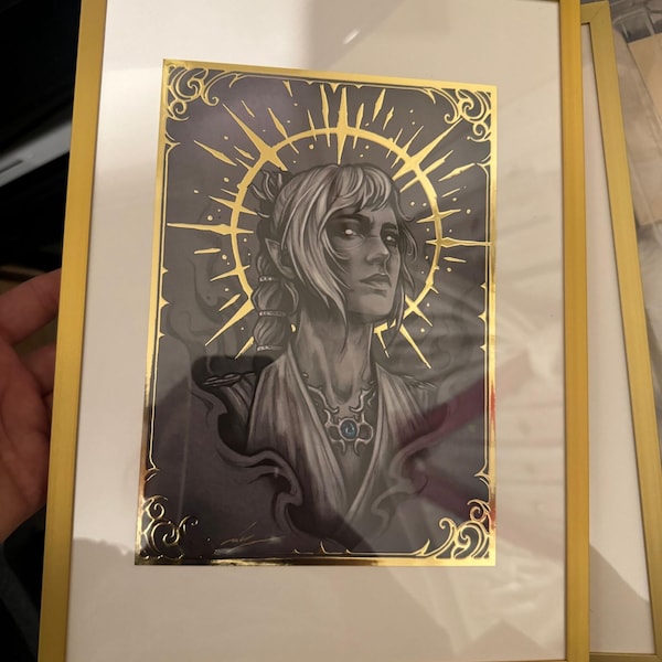 Astarion Clear Vinyl Sticker Baldur's Gate 3 Inspired - Etsy UK