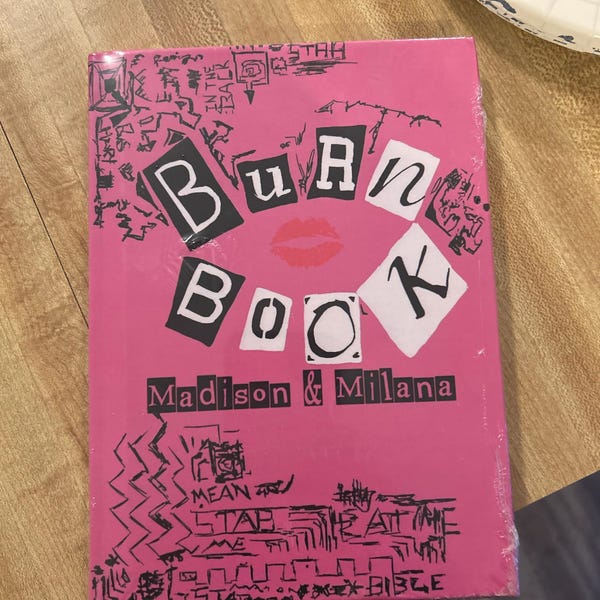 Burn Book Font, Burn Book Alphabet, Burn Book Letters, Mean Girls Party ...
