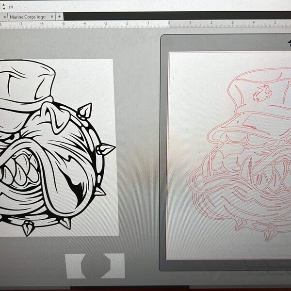 The Devil Dog SVG Dxf Png Clipart Vector Cricut Cut Cutting Cnc - Etsy