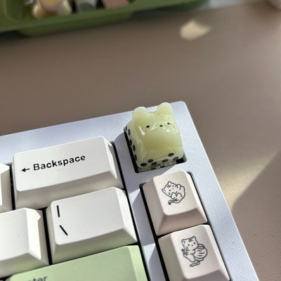 Bubble Tea Boba Bear Keycap Artisan Keycap - Etsy