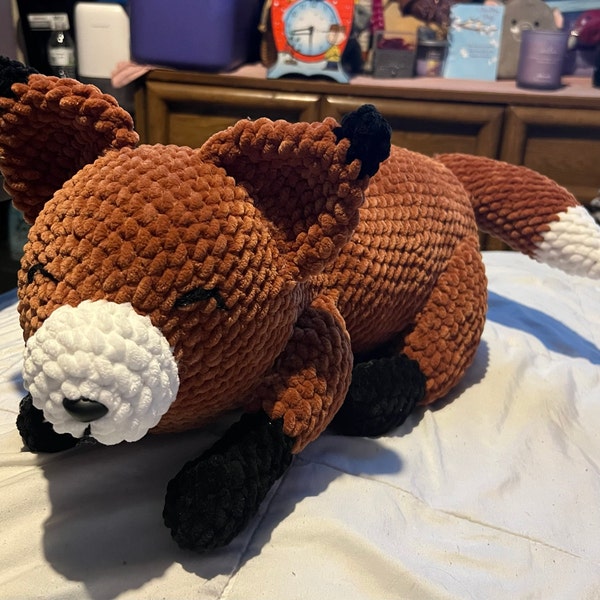 PDF File Amigurumi Sleeping Foxy Crochet Amigurumi / Amigurumi Fox ...
