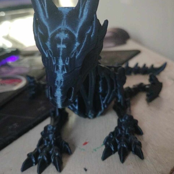 Wraithwing Dragon Cinderwing3d, STL File for 3D Printing,, STL Print ...