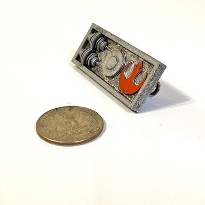 Aurebesh Translator Greeblie Pin With NFC Chip Collaboration With Maker ...