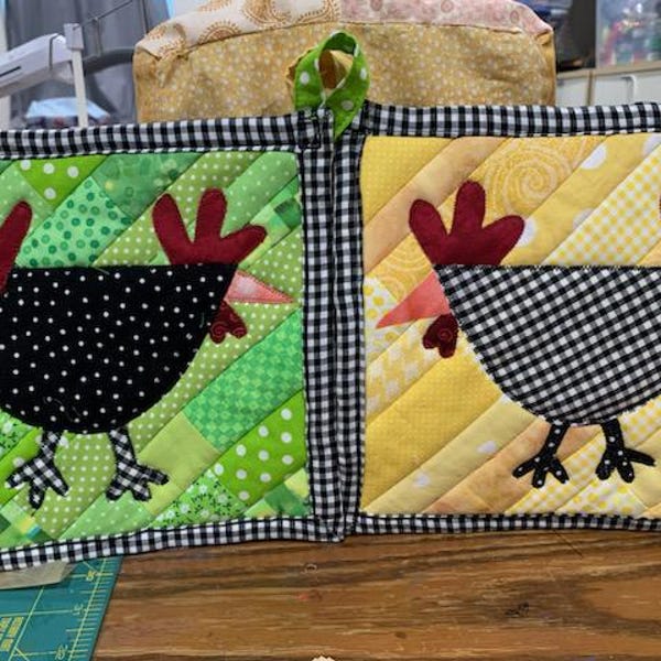 Extra Large Quilted Hot Pad PDF SEWING PATTERN, Digital Download, How ...