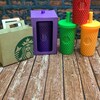 24oz Cold Cup Box Template, Gift Box Template, Window Box Template, SVG ...