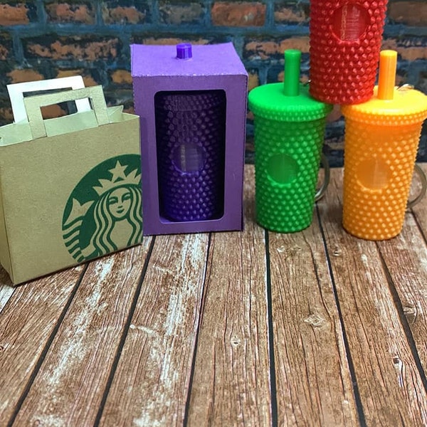 24oz Cold Cup Box Template, Gift Box Template, Window Box Template, SVG ...