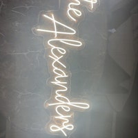 Custom Wedding Light Sign. LED Custom Decor for Wedding, Wall Decor - Etsy