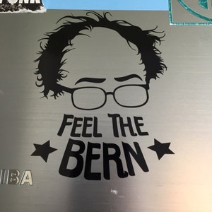 Feel the Bern Bernie Sanders Stickers Vinyl Stickers Bernie Donation ...