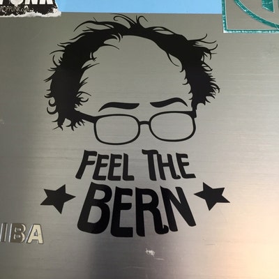 Feel the Bern Bernie Sanders Stickers Vinyl Stickers Bernie Donation ...