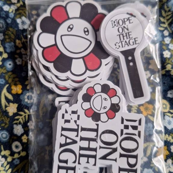 J-hope “hope on the Stage” Stickers (freebie Packs) - Etsy