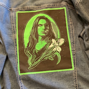 Samhain Danzig Werewolf Demon Patch , Back Patch Size , Heavy Metal ...