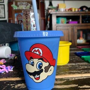 Super Mario Bros Cup Mario Kids Cup Mario and Luigi Super Mario ...