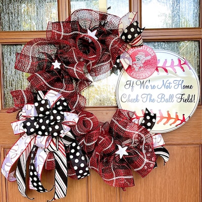 Black Premade Wreath Base Add Your Own Embellishments Make Your Own ...