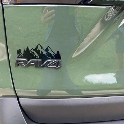 Toyota Rav4 Badge Decal Beach Wave - Etsy