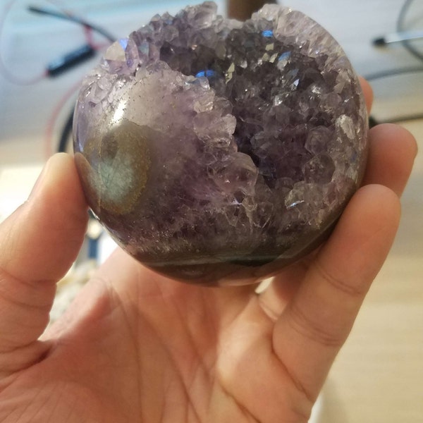2.8 Lb Amethyst Crystal, Crystal Decor, Amethyst Geode, Rocks and ...