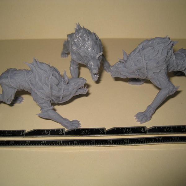 Garm Wolf for Dungeons and Dragons - Etsy