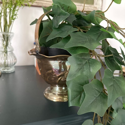 Vintage Gold Ornate Dart Planters Set of 2 - Etsy