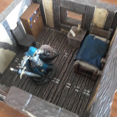 Adventurer Table With Chair Painted TTRPG Table Top Role Playing Game ...