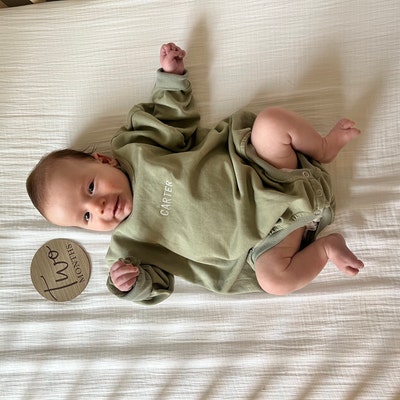 HOWDY Oversized Sweatshirt Romper Baby Boy Bubble Romper - Etsy