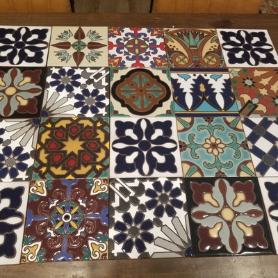 The 6x6 Tile SAMPLER MIX 20 Pieces of Gorgeous Mixed Patterns and ...