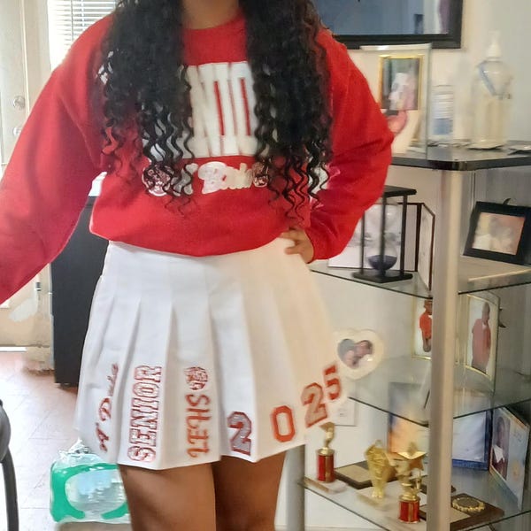 Senior Barbie Skirt Set, Senior Outfit, Senior Set, Senior Barbie Set ...