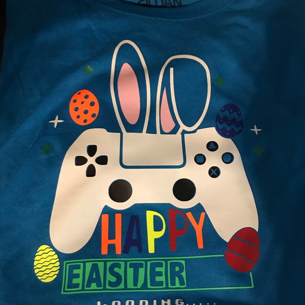 Easter Bunny Gamer SVG, Happy Easter Game Controller (digital Download ...