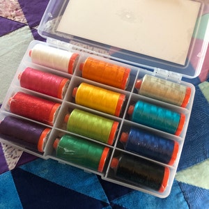 Aurifil Quilt in a Day Neutrals Eleanor Burns Mako Cotton 50 - Etsy