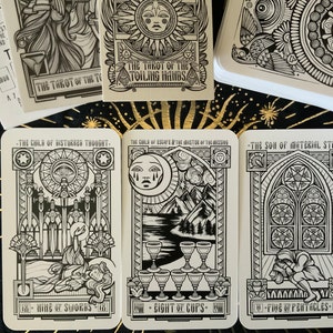 The Tarot of the Toiling Hands 78 Card Tarot Deck by Esme Baker - Etsy