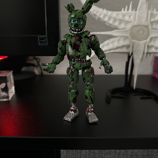 Springtrap Model Figure - Etsy