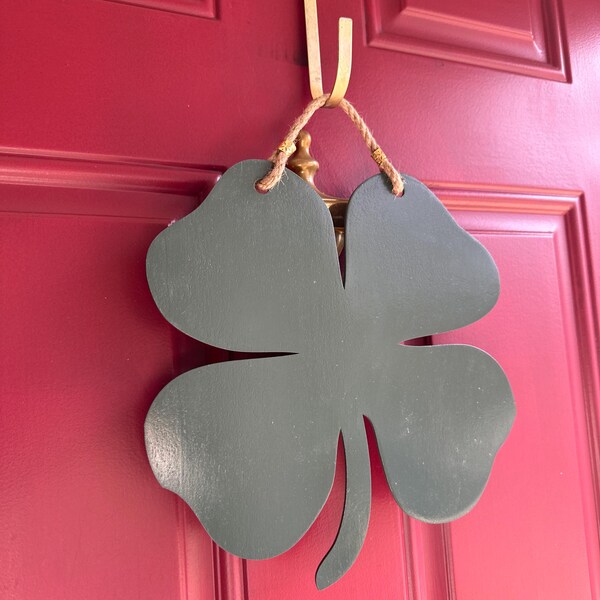 Irish Decor, St. Pattys Door Decor, Shamrock Door Hanger, St. Patricks ...