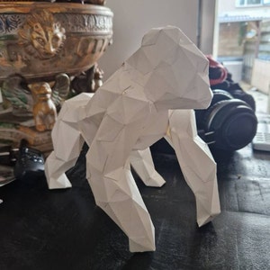 Giant Chess Piece Knight DIY Low Poly Paper Model Template - Etsy