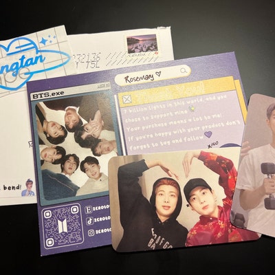 BTS Planet/heart Bias Vinyl Decal Sticker for Your Light - Etsy