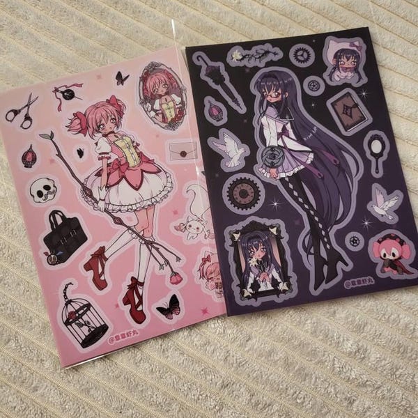 Original Artwork Shugo Chara! My Guardian Characters Sticker Set | PVC ...
