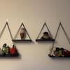 3 Tier Floating Shelf With Interchangeable Shelves, Floating Shelf ...