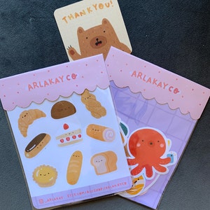 Cute Colourful Pastel Sticker Pack | Etsy