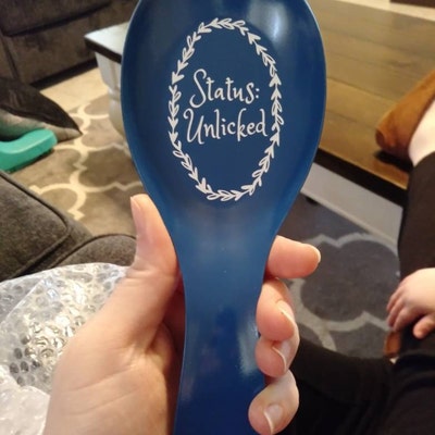 Personalized Spoon Rest Monogram Spoon Holder Mom / Grandma / Dad's ...