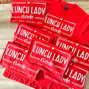 Lunch Lady SVG PNG, Lunch Lady Shirt Svg, School Svg, Cook Svg, Santa's ...