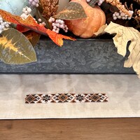 Pattern, Peyote Bracelet Golden Rust Turquoise Rust Peyote Bracelet ...