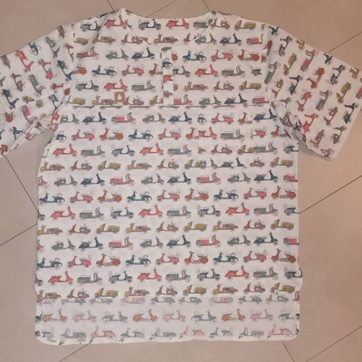 Men's Tunic Long Sleeved Top Sewing Pattern Sizes 34-48 Download PDF - Etsy