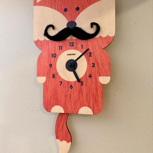 Sushi Pendulum Clock - Kawaii Room Decor - Fun Clock - Silent Clock ...