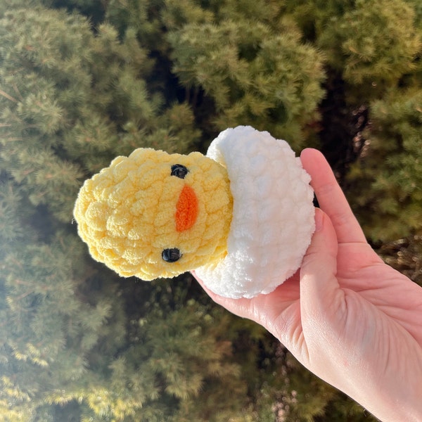 Chick & Egg Fidget Pop Crochet PATTERN - Etsy