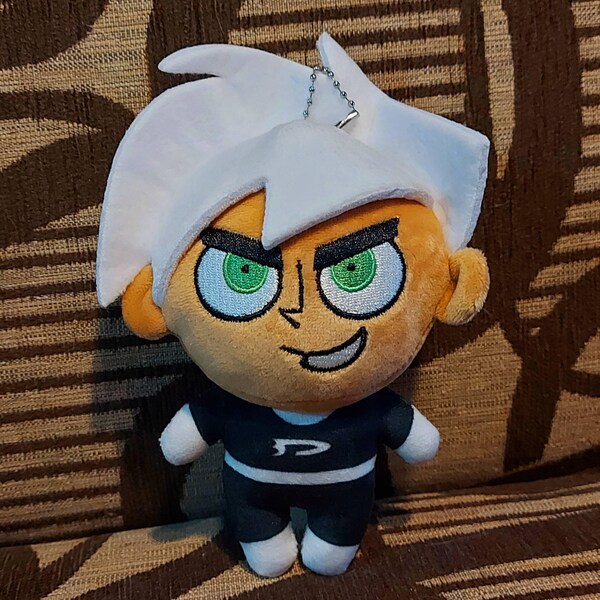 Danny Phantom Keychain Plush - Etsy