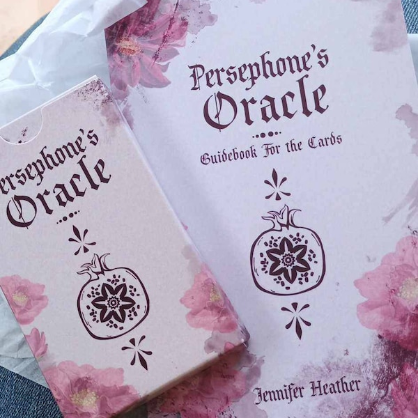 Persephone Oracle Deck Tarot Cards - Goddess Oracle - Witchy Gift ...