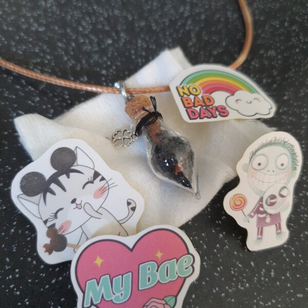 Ethereal Potion Bottles With Moon Water, Crystals, and Herbs, Whimsical ...