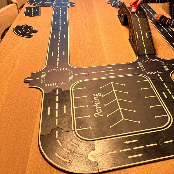 Montessori Wooden Number Match Puzzle, Handmade Wood Matching Game ...