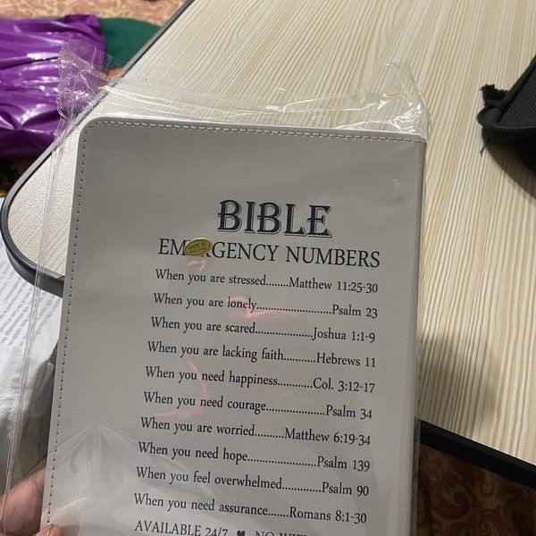 Bible Emergency Numbers, Best Christian Art, Give It to God, Don't Lose ...