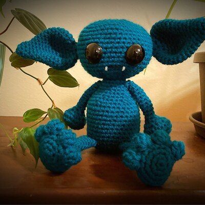 Goober the Goblin crochet PATTERN PDF ONLY - Etsy