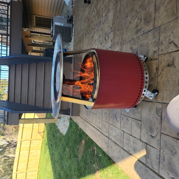 Solo Stove Bonfire Fire Pit Dolly Wheeled Base Mobile Stand. Fits Any ...